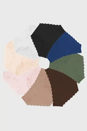 STRIPE & STARE Original Knicker Eight Pack Modern Basics