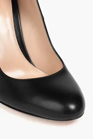 GIANVITO ROSSI Lyra Leather Pumps
