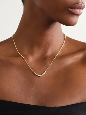 ANITA KO 18-karat Diamond Necklace