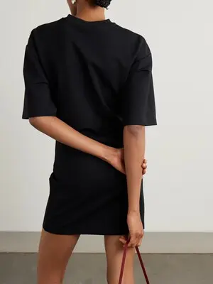 Staud Truman Stretch-jersey Mini Dress