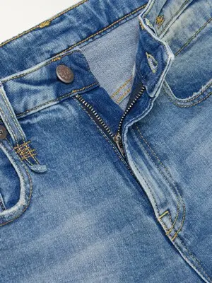 R13 Kick Fit Cropped Mid-rise Flared Jeans