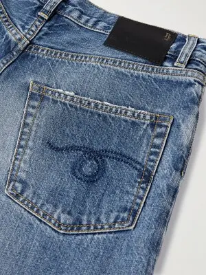 R13 D'arcy Mid-rise Wide-leg Jeans