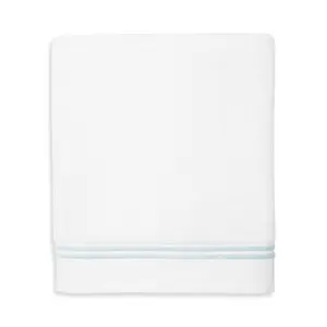 SFERRA Aura Nuova Bath Sheet White/ Aqua