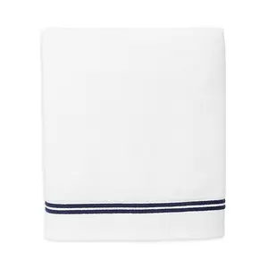 SFERRA Aura Nuova Bath Sheet White/ Navy