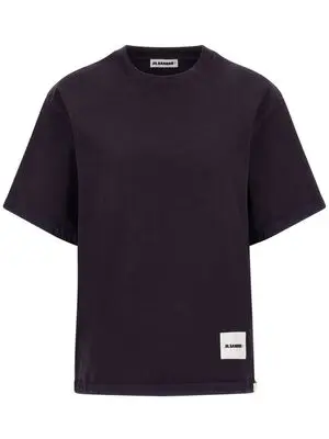JIL SANDER Logo-patch T-shirt