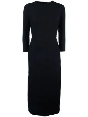 Fabiana Filippi Long-sleeved Midi Dress