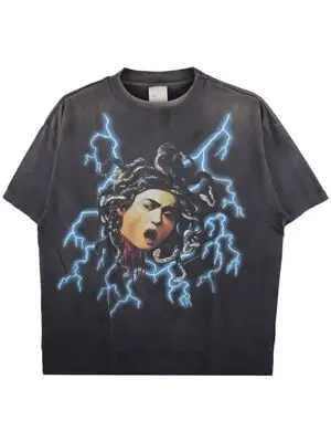 SAINT MXXXXXX Medusa T-shirt - Black