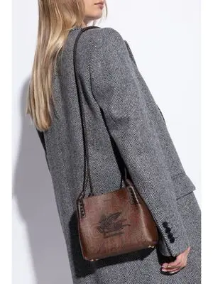 Etro Mini Arnica Libra Tote Bag - Brown