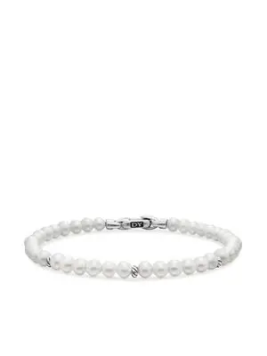 David Yurman Sterling Pearl Bracelet - Silver