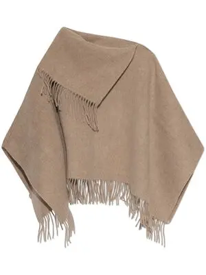 BY MALENE BIRGER Wool Poncho - Neutrals