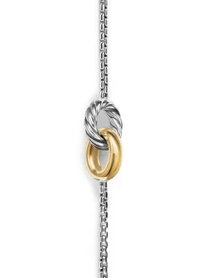 David Yurman Petite Cable Bracelet - Silver