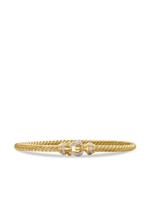 David Yurman 18kt Yellow Diamond Bracelet - Gold