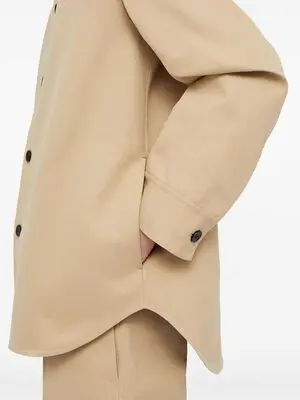 JIL SANDER Double Overshirt - Neutrals