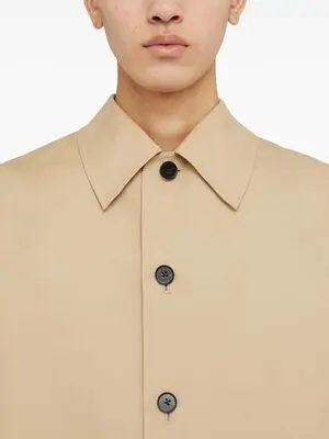 JIL SANDER Double Overshirt - Neutrals