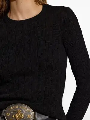 Ralph Lauren Cable-knit Sweater - Black