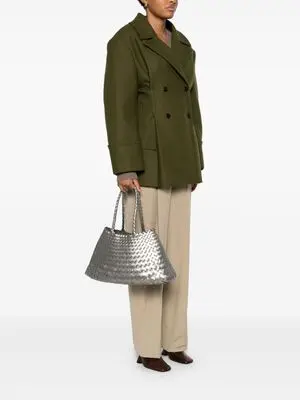 Dragon Diffusion Large Santa Croce Tote Bag - Silver
