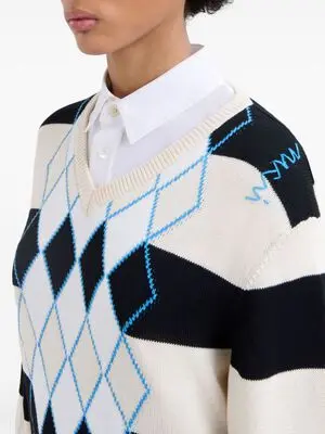Marni Striped Cotton Sweater