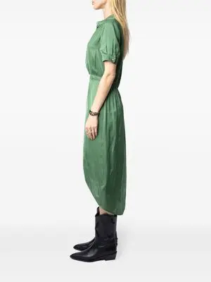 Zadig&Voltaire Rimaz Midi Dress - Green