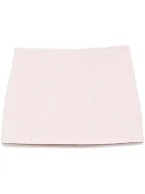 Khaite Jett Mini Skirt - Pink