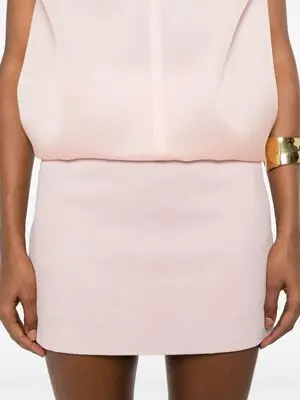 Khaite Jett Mini Skirt - Pink