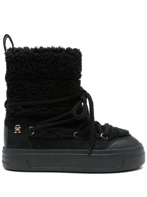 Tommy Hilfiger Faux-shearling Ankle Boots