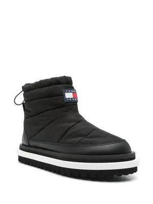 Tommy Hilfiger Padded Ankle Boots - Black