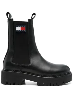 Tommy Hilfiger Logo Boots For Women
