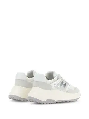 Hogan Logo Sneakers - Silver