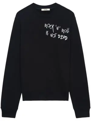 Zadig&voltaire Embroidered Sweatshirts Hoodies For Men