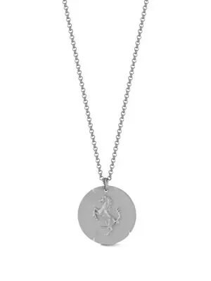 Mateo Stallion Coin Pendant Necklace