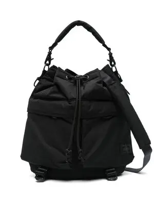 PORTER-YOSHIDA & CO Tanker Shoulder Bag - Black