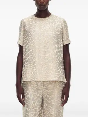 Adam Lippes Pleat-back Top