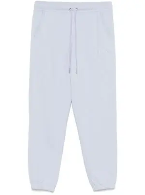 Dkny Embroidered-logo Track Pants - Blue