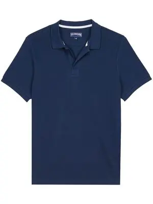 Vilebrequin Logo-print Polo Shirt - Blue