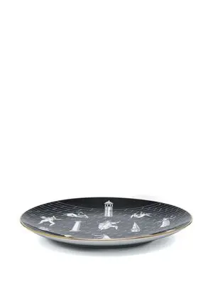 GINORI 1735 Printed Charger Plate - Black