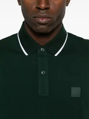 BOSS Logo-patch Polo Shirt