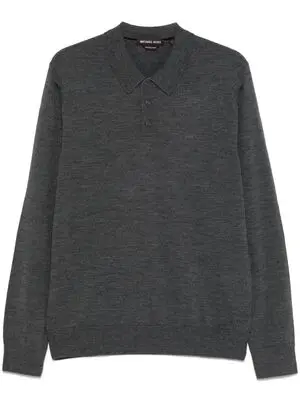 MICHAEL KORS Merino-wool Polo Shirt