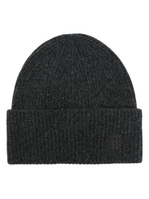 TOTÊME Ribbed Beanie - Grey