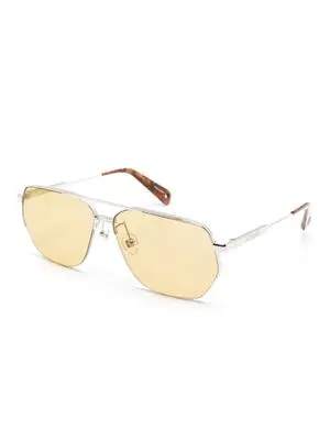 Jacquemus The Aviador Sunglasses - Gold