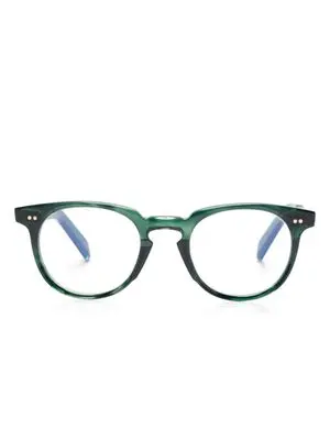 CUTLER & GROSS Pantos-frame Eyeglasses - Green