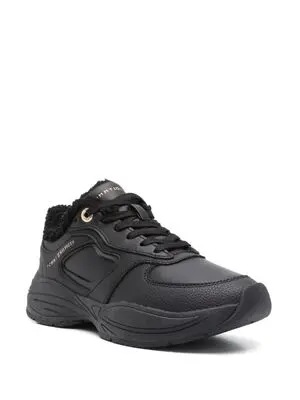 Tommy Hilfiger Faux Shearling-trim Sneakers