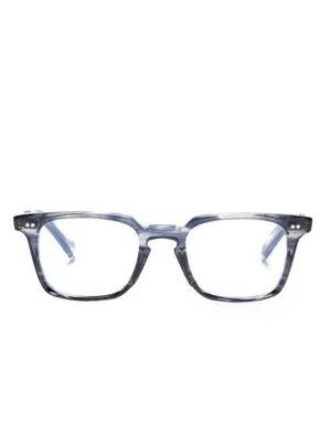 CUTLER & GROSS Square Frame Eyeglasses - Blue