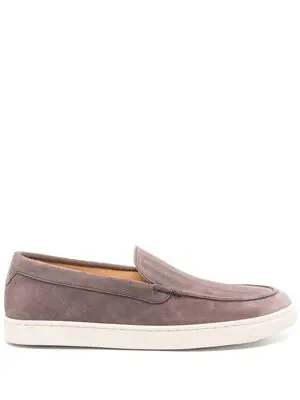 Brunello Cucinelli Suede Loafers - Brown