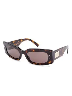 Dolce & Gabbana Rectangle-frame Sunglasses