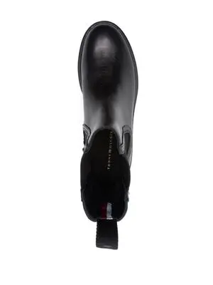 Tommy Hilfiger Leather Chelsea Boots