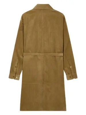 STUDIO TOMBOY Corduroy Shirt Dress - Neutrals