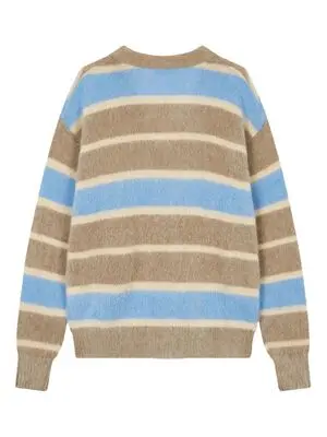 STUDIO TOMBOY Striped Cardigan - Neutrals