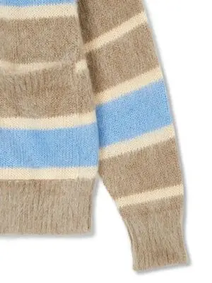 STUDIO TOMBOY Striped Cardigan - Neutrals