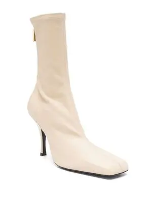Khaite 100mm Eva Boots - Neutrals