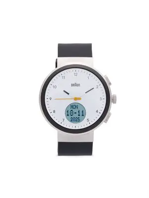 BRAUN WATCHES 45mm Analogue-digital Watch - White